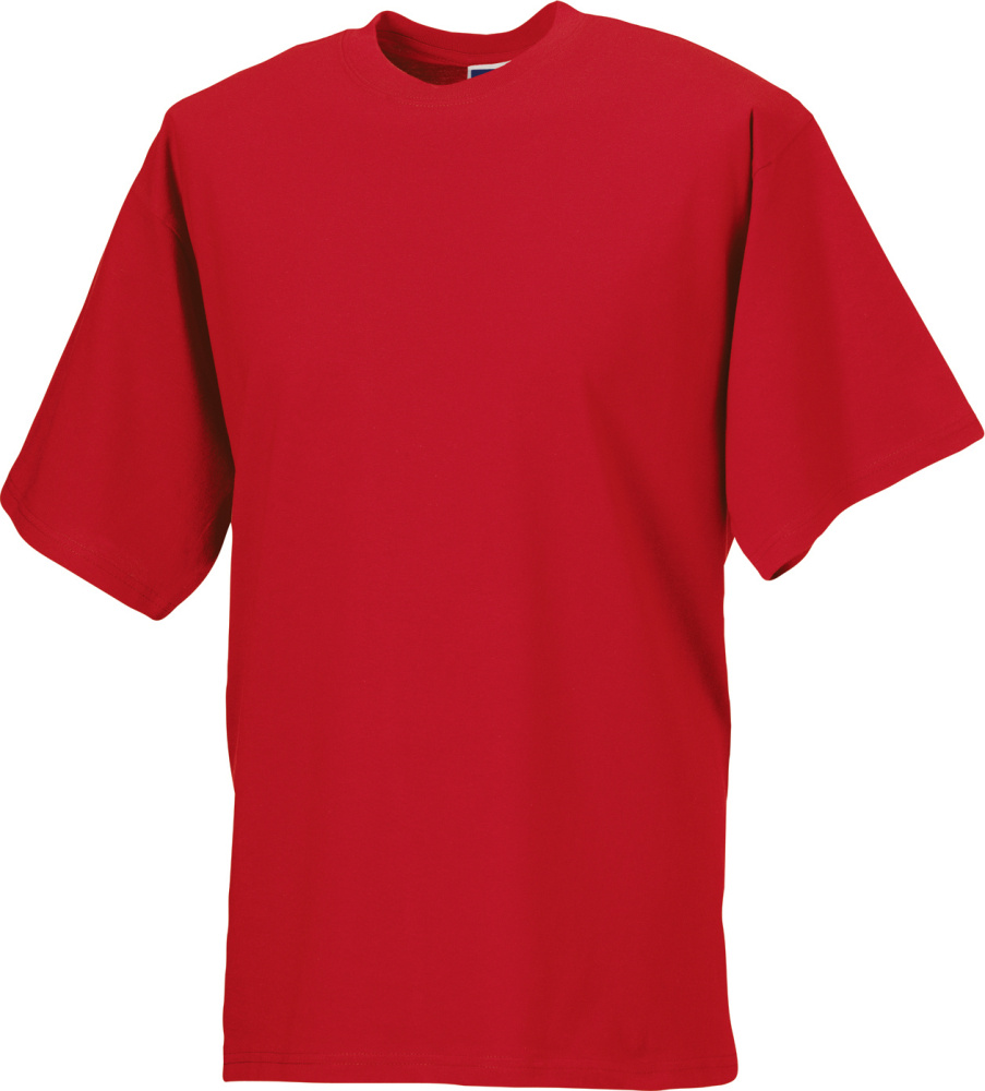 T-Shirt (classic red) besticken und bedrucken lassen - Russell - T ...