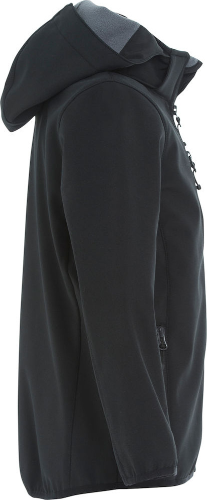 Basic Softshell Jacket Junior (Schwarz) besticken lassen - Clique - Jacken & Weste - StickX ...