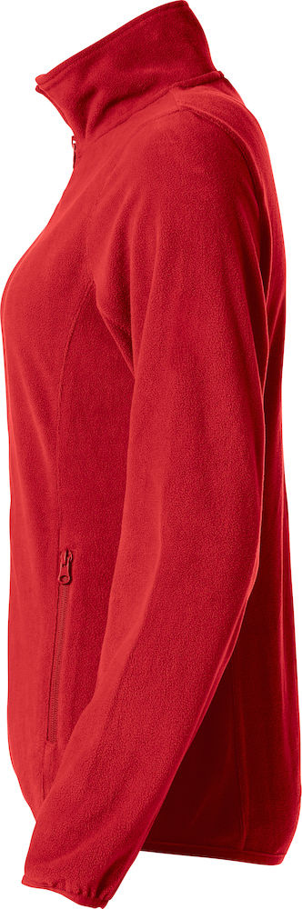 Basic Micro Fleece Jacke Ladies (rot) besticken lassen - Clique ...