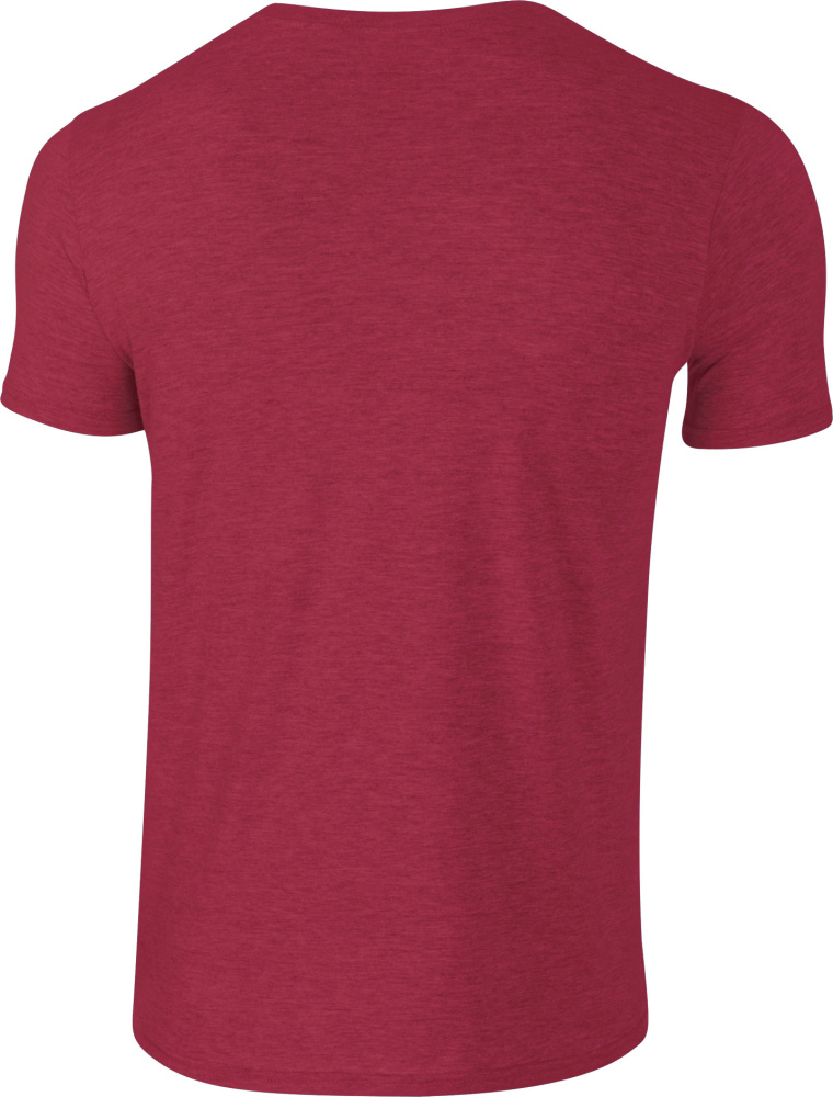 Softstyle T- Shirt (Antique Cherry Red (Heather)) hímzéshez és ...